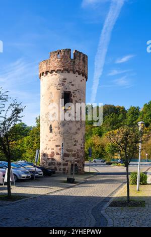 Hexenturm Treysa. Der Hexenturm ist ein Rundturm und Teil der ...