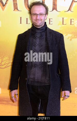Edoardo Stoppacciaro bei der Premiere des Kinofilms Mufasa - Il Re ...