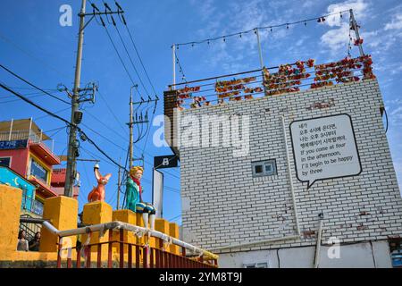 SEP 2024, Little Prince Statue, Gamcheon Culture Village in Busan ...