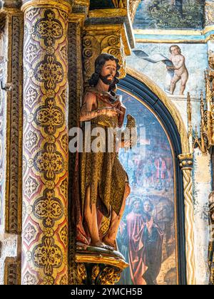 Blick von innen auf die Charola des Klosters Christi, herrliche ...