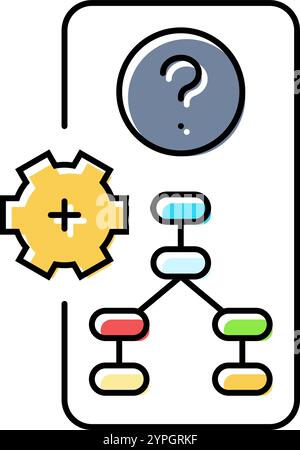 Eye Tracking ux ui Design Line Symbol Vektor. Eye Tracking ux-ui ...