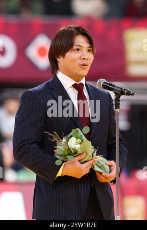 Tokio, Japan. Dezember 2024. (L-R) MAISURADZE Luka (GEO), Sanshiro ...