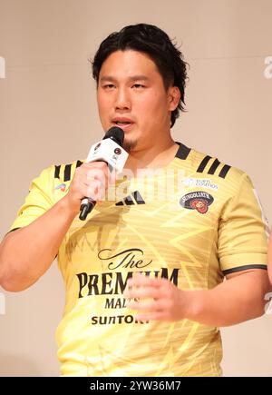 Tokio, Japan. Dezember 2024. Die Spieler der Japan Rugby League One ...