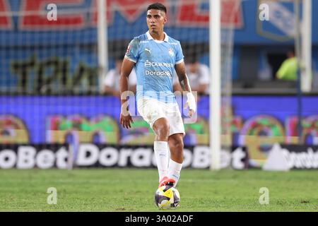 Flavio Alcedo von Sporting Cristal spielte am 1. März 2025 im Nacional ...