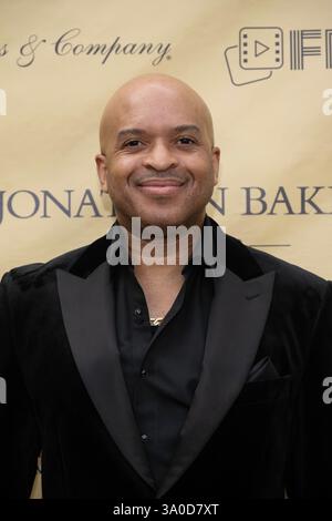 Los Angeles, USA. März 2025. Regisseur/Produzent Jonathan Baker, Jenny ...