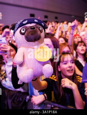 Barcelona, Spanien. März 2025. Der Rapper aus Argentinien Trueno (alias ...