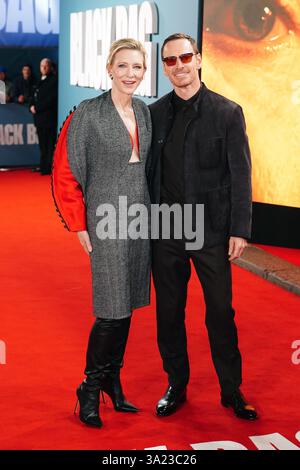 MICHAEL FASSBENDER und CATE BLANCHETT in SCHWARZER TASCHE (2025), Regie ...