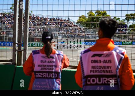 Marshall während des Formel 1 Louis Vuitton Australian Grand Prix 2025 ...