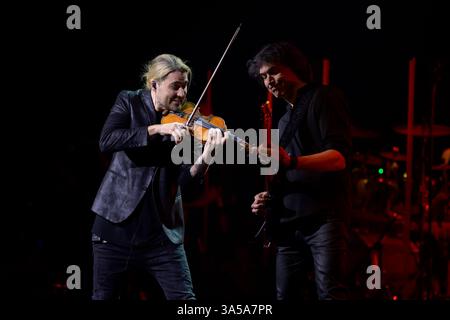 David Garrett und sein Gitarrist Franck van der Heijden Millenium ...