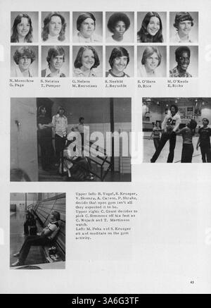 Das de La Salle Jahrbuch 1977, Delta Seventy and Seven, bietet einen Überblick über das ...