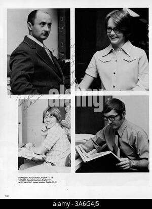 Das „Mohian“ Jahrbuch der Mound-Westonka High School, 1979, dokumentiert das Schuljahr, indem es ...