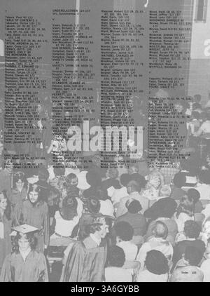 Dieses Jahr von 1977 dokumentiert die Schüler, Dozenten, Vereine ...