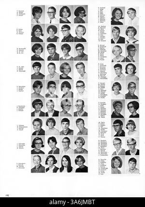 Das Robbinsdale High School Yearbook von 1938, The Robin, zeigt ...