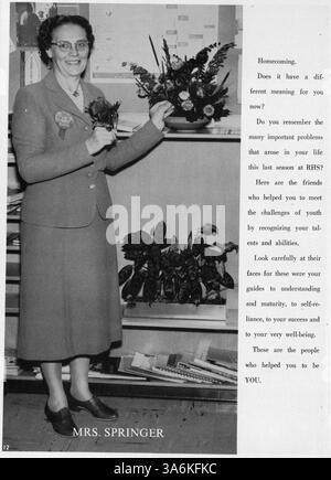 Das Robbinsdale High School Jahrbuch von 1982 dokumentiert die ...