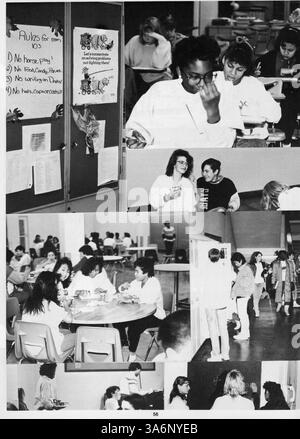 Das 1987 Sanford Jr. Das High Yearbook reflektiert das Schuljahr 1986 ...