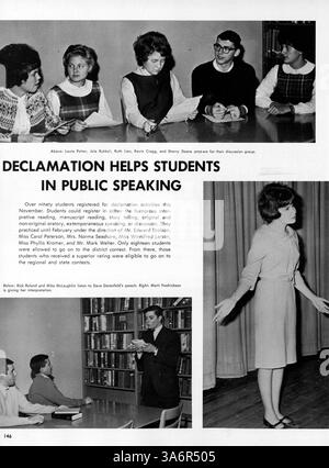 Das 1963 Robbinsdale High School Jahrbuch „The 1963 Robin“ zeigt die ...