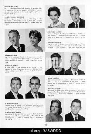 Das Whigrean Jahrbuch 1961 fasst die wichtigsten Ereignisse der Edina-Morningside High zusammen ...