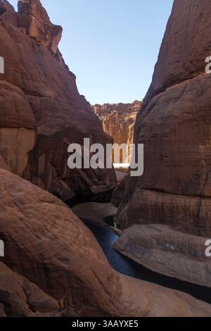 Tschad, südlich der Sahara, Ennedi-Massiv, das zum UNESCO ...
