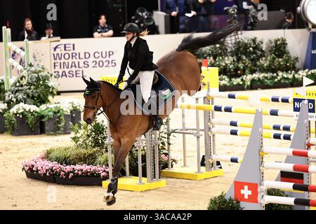 Annina Züger - Hächler aus der Schweiz mit Batman d'Aiguilly während ...