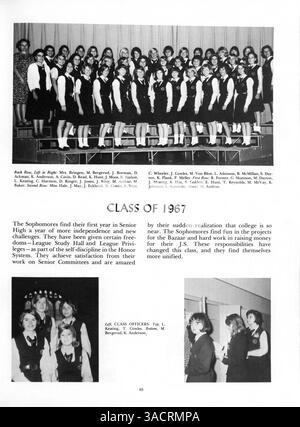 Das Northrop Collegiate Yearbook 1965, Tatler, bietet eine visuelle ...
