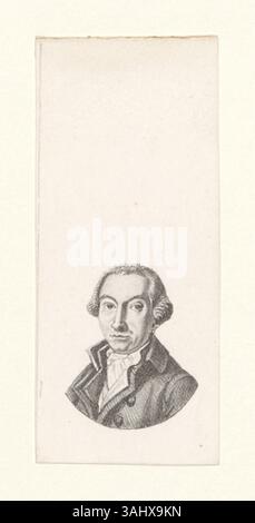 Diese Lithografie aus der Sammlung Boyer stellt Benoît Maugue dar, eine ...