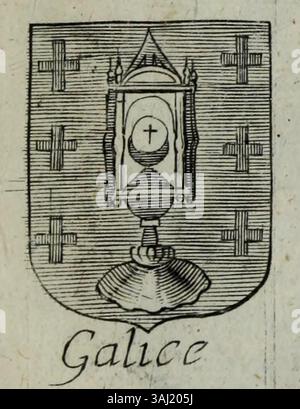 Das Wappen Galiciens wurde im Wappen von Jean Faucquet zwischen 1497 ...