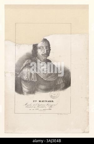 Eine Lithografie aus der Sammlung Boyer, die Joseph-Michel-Jean ...
