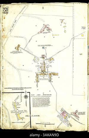 Sanborn Versicherungskarten von 1912 bis 1930 dokumentieren das ...