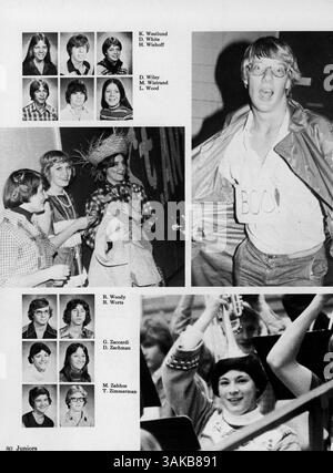Das Jahrbuch „78 Villager“ von der St. Anthony Village High School zeichnet das Schuljahr 1977 ...