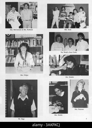 Das Blake Lower School Yearbook 1987-1988 erfasst wichtige Momente aus ...
