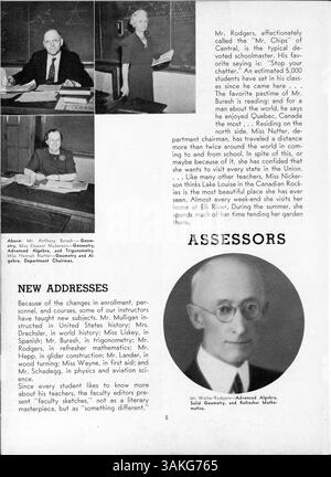 Das Jahrbuch 1943 Centralian beleuchtet die Schüler, Dozenten, Vereine ...