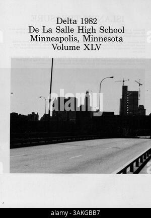Das „Delta „82“ Jahrbuch 1982 von de La Salle zeigt die Leistungen der ...