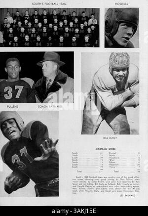 Dieses South High Yearbook 1946, Tiger, fängt das Leben von Studenten ...