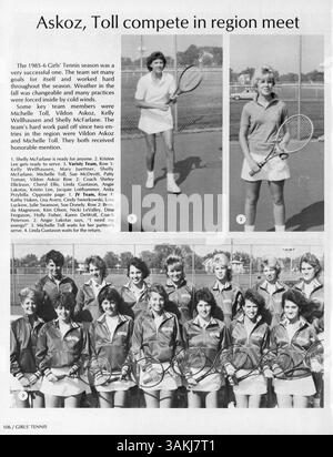 Das Jahrbuch „Nineteen Eighty Six Pirate“ 1986 von der Park Center High ...