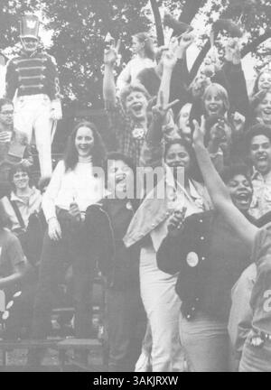 Das Central High Yearbook 1982, „Eighty Two Centralian“, dokumentiert ...
