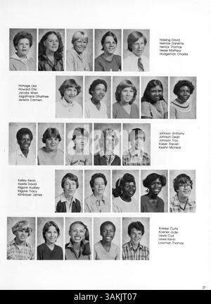 Das Jahrbuch „Eighty Two Centralian“ 1982 präsentiert einen Rekord des ...