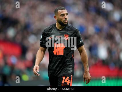 Keshi Anderson von Birmingham City beim Vertu Trophy Final im Wembley ...
