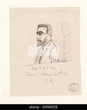 Dieses Bild zeigt ein Profil von M. F. Mége aus einer Sitzung der ...