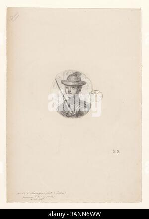 Dieses Porträt zeigt Bernard d’Armagnac, Graf von Pardiac und ...