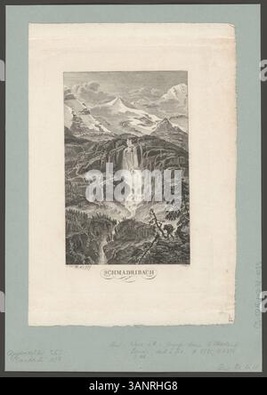 Radierung und Aquatintdruck von Gabriel Ludwig Lory und Franz Hegi ...