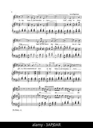 The Return ist ein Walzer-Lied, das Mr. R. Ward Hays gewidmet ist ...