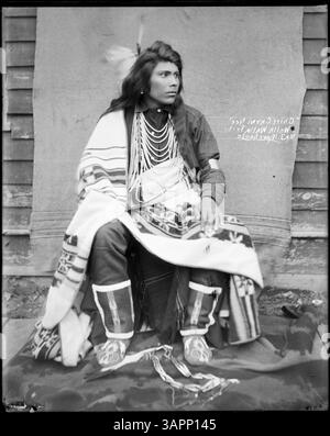 Dieses Bild von Lee Moorhouse zeigt Häuptling Tecumseh vom Stamm der ...