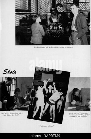 Das Blake Yearbook 1943, Call-O'-Pan, fasst die wichtigsten Momente des ...