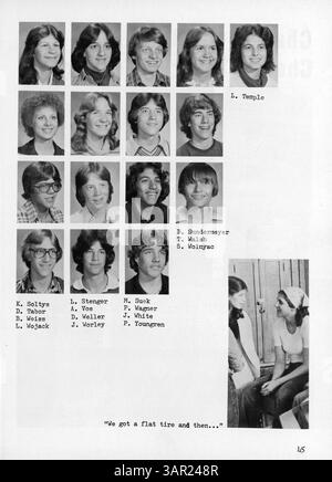 Das 1978 Delta 78 Jahrbuch der de La Salle High School dokumentiert die wichtigsten ...