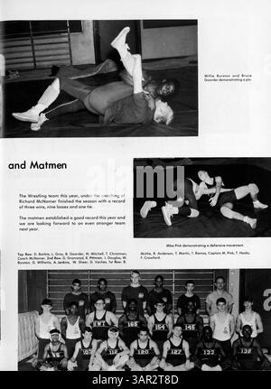 Das Centralian Yearbook 1966 der Central High School beleuchtet Schüler ...