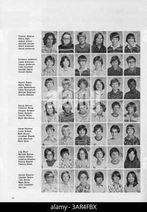 Portland Jr. High's Jahrbuch 1978 erfasst die Ereignisse, Vereine, Sportarten und Schüler des ...