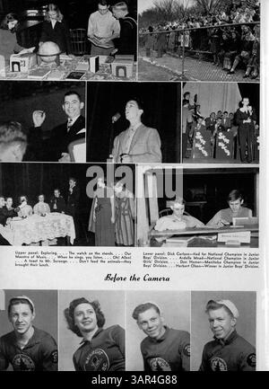 Das Centralian Yearbook 1946 dokumentiert Schüler, Lehrer, Vereine ...