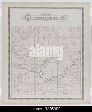 Der Standardatlas von Livingston County, Missouri, bietet detaillierte ...