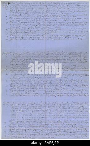 Frederic Billons Notizen zu Landtransaktionen und Urkunden für St ...