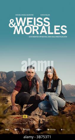 MIGUEL ANGEL SILVESTRE und KATIA FELLIN in WEISS & MORALES (2025), Regie: ORIOL FERRER und LUCIA ...